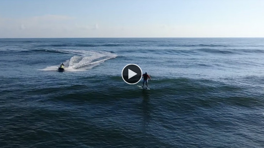 TOW FOILING | AGE 65 | The Legend Harry Andrews | Free Wings Foils SUP ...
