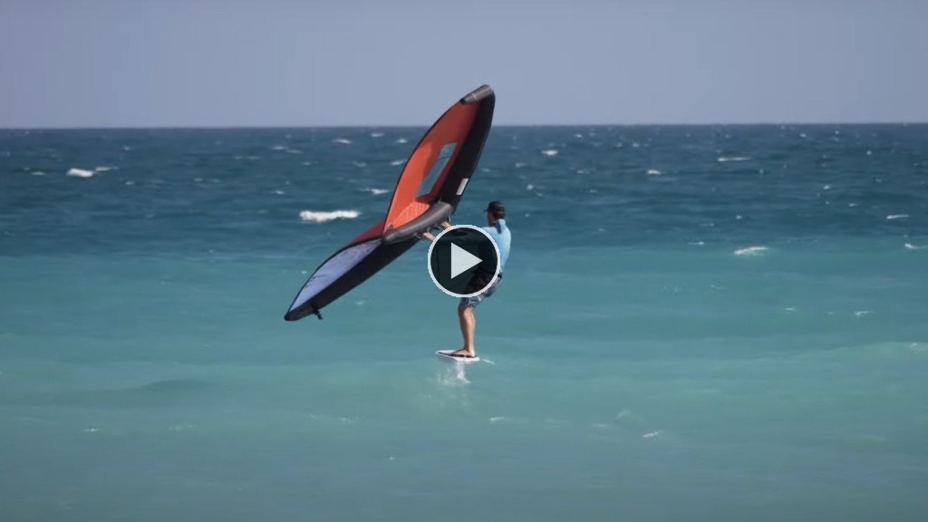 Wing Foil Session with Jon on the new Cabrinha Mantis V3 and 850 h series mk2 | Free Wings Foils ...