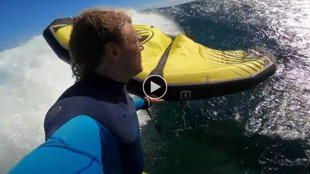 One minute winging in Mauritius | Free Wings Foils SUP Surf Magazine ...
