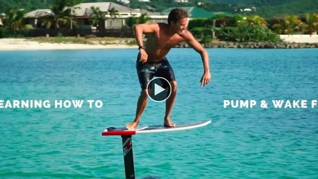 Hydrofoil Surfing: Learning How To Pump & Wake Foil! VLOG 80 | Free ...