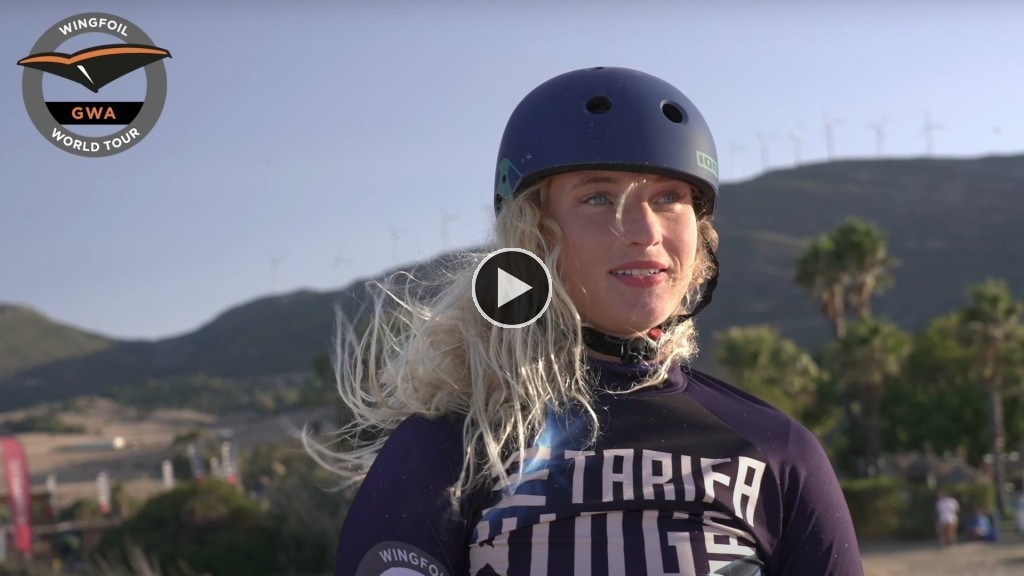Paula Novotna – World Champion | GWA Wingfoil World Cup Tarifa Day ...