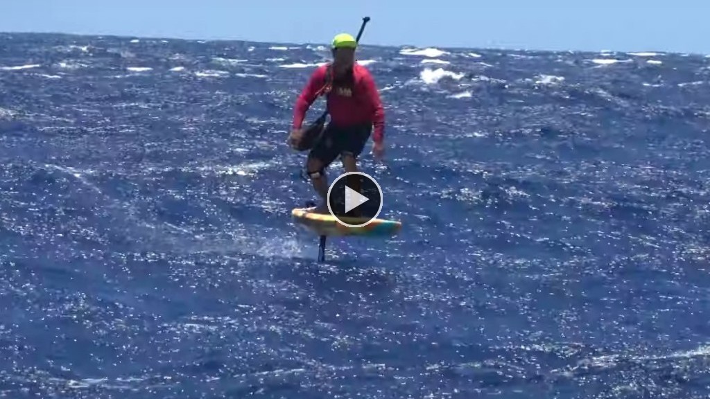 Dave Kalama Dowwinding to Lanai | Free Wings Foils SUP Surf Magazine ...