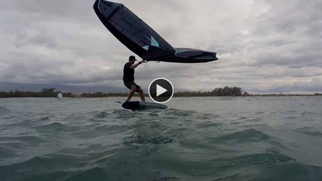 Winging on a gloomy day. | Free Wings Foils SUP Surf Magazine Online ...