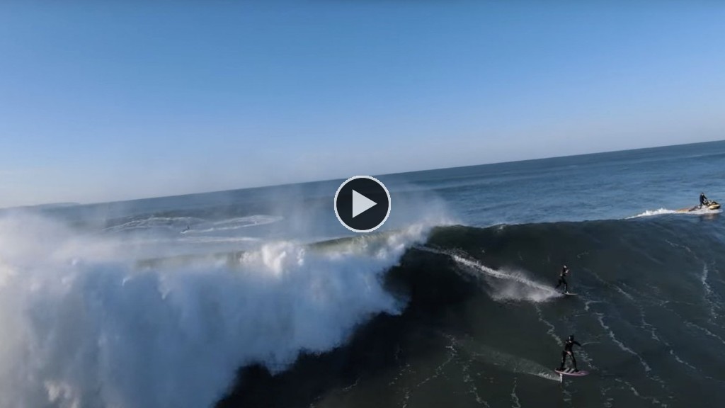 NAZARE Tow-Foiling Mission!!! – Court In The Act FREE RIDE Vlog | Free ...