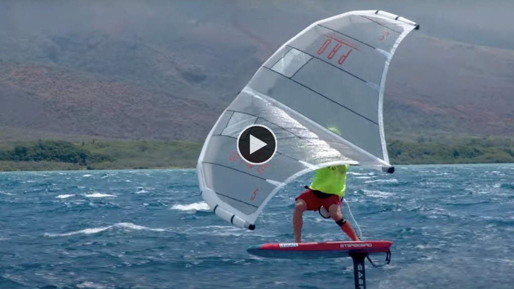 Zane Breaks M2M Crossing Record Wingfoiling with the FreeWing PRO Race ...