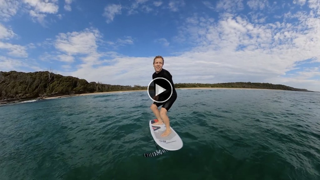 Armstrong Foils MA (mid-aspect) live REVIEW | Free Wings Foils SUP Surf ...