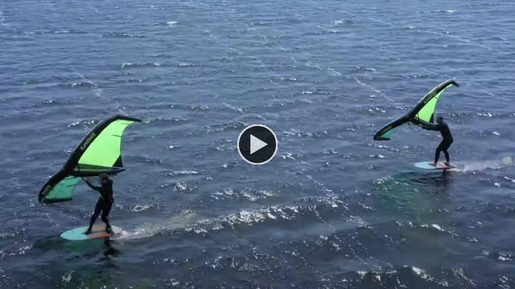 Wing Surfing – How to Water Start with the High Roller board and the ...