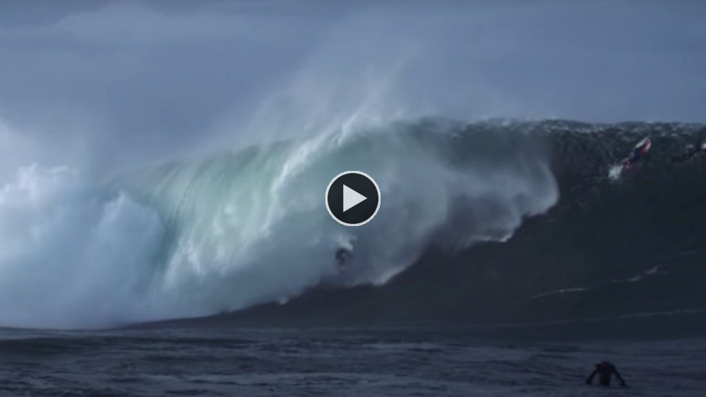 Ever Wonder What It’s Like To Surf Ireland’s Biggest Waves In The Dead ...