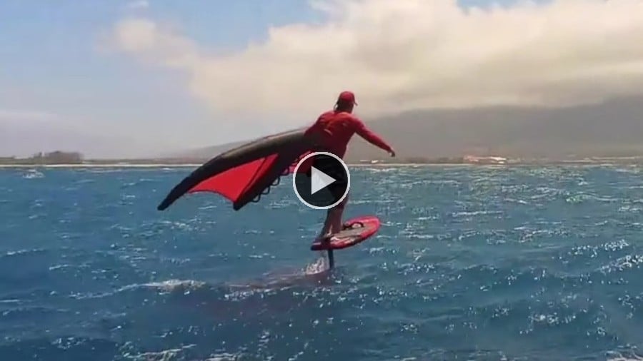 Go Foil Winging Downwind Tips | Free Wings Foils SUP Surf Magazine ...