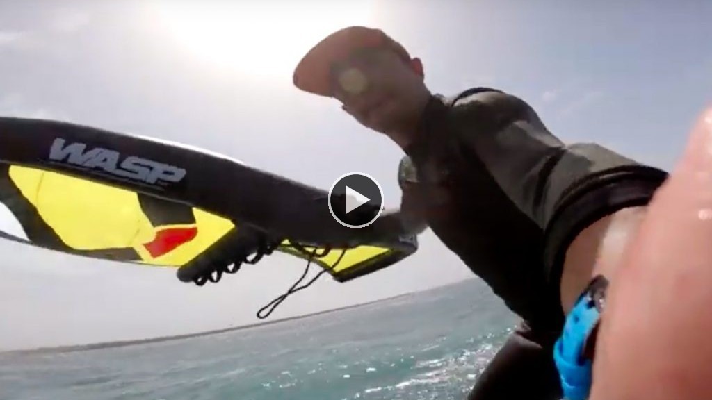 Session Log #3: Wingfoil Wave Riding Majanicho | Free Wings Foils SUP ...