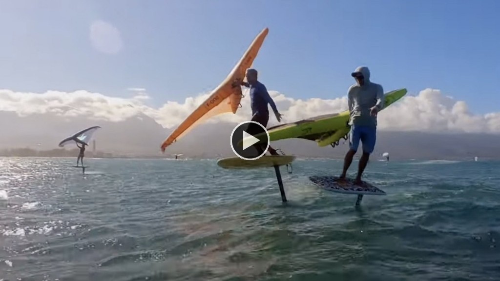 Winter Winging on Maui | Free Wings Foils SUP Surf Magazine Online ...