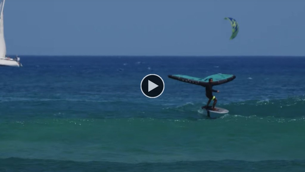 Session Log 3/2021: Wingfoil Waves Session Flag Beach | Free Wings ...