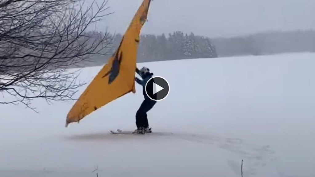 Wing r inte bara kul p vattnet Via @mrmichaelahlstrom Wing skiing # ...