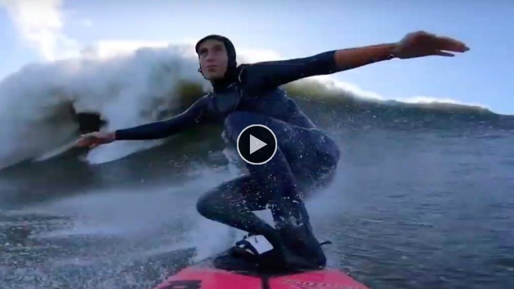 Justine Dupont’s Biggest Wave Ever at Nazaré | Free Wings Foils SUP ...