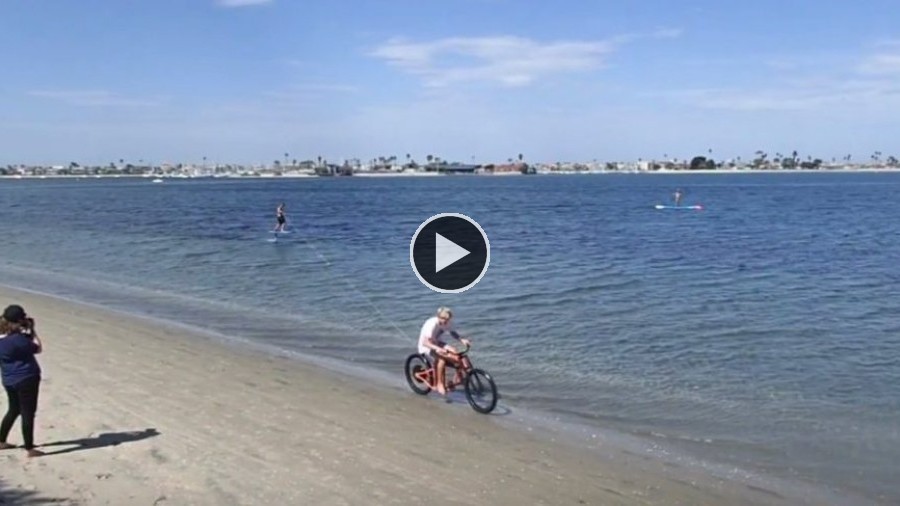 Zane Schweitzer and Connor Baxter Foil Towing with an eBike | Free ...